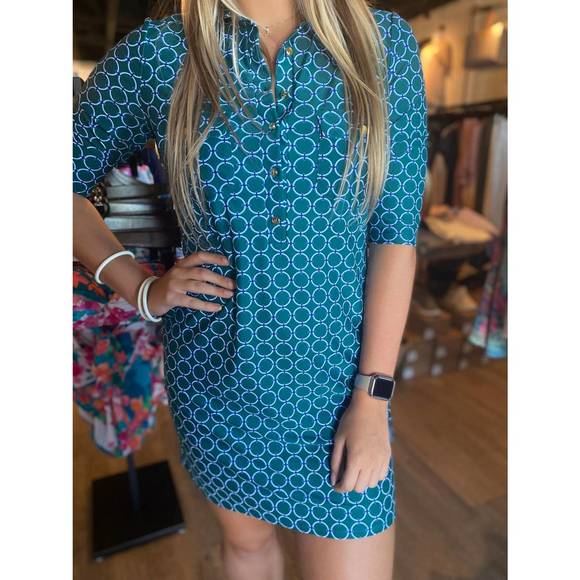 Jude Connally | Dresses | New Jude Connally Sloane Dress In Circle Geo ...